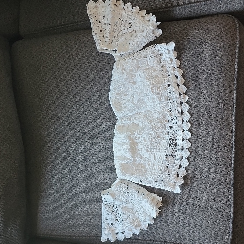 Two Sisters The Label- Jaus Celine Set Two Piece Lace… - Gem